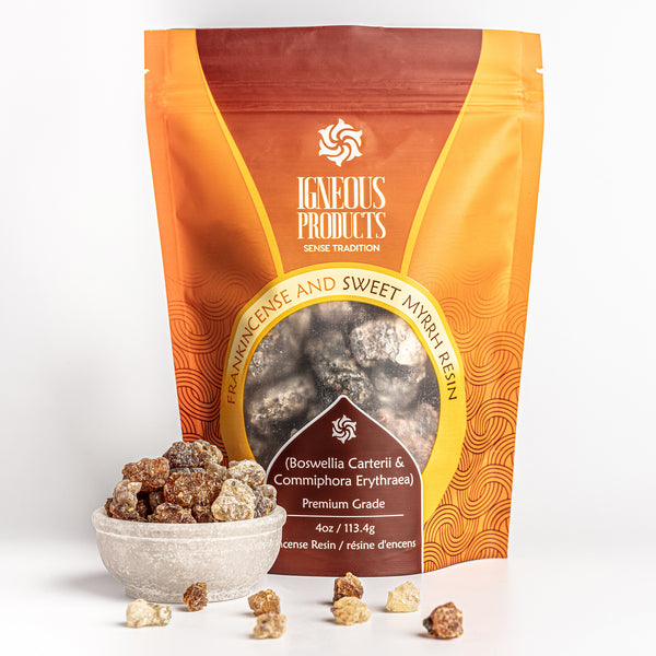 Frankincense and Myrrh Incense - By Igenous Products - Igneous Products Inc.
